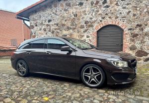 Brown Mercedes-Benz CLA-Class 2015 in Tartu, with an engine capacity of 1.60 L and mileage of 142 thousand km for 15200 €, photo 6 on AUTOMOTO.COM.LV