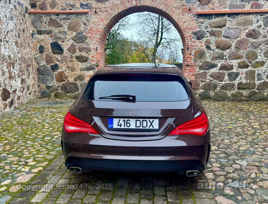 Brown Mercedes-Benz CLA-Class 2015 in Tartu, with an engine capacity of 1.60 L and mileage of 142 thousand km for 15200 €, photo 7 on AUTOMOTO.COM.LV