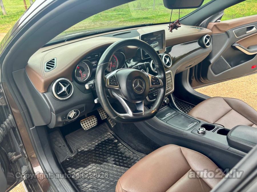 Brown Mercedes-Benz CLA-Class 2015 in Tartu, with an engine capacity of 1.60 L and mileage of 142 thousand km for 15200 €, photo 10 on AUTOMOTO.COM.LV