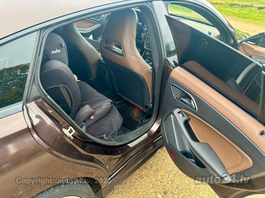 Brown Mercedes-Benz CLA-Class 2015 in Tartu, with an engine capacity of 1.60 L and mileage of 142 thousand km for 15200 €, photo 12 on AUTOMOTO.COM.LV