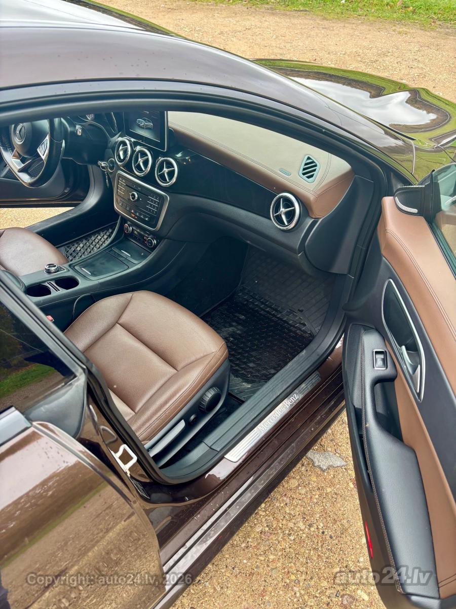 Brown Mercedes-Benz CLA-Class 2015 in Tartu, with an engine capacity of 1.60 L and mileage of 142 thousand km for 15200 €, photo 14 on AUTOMOTO.COM.LV