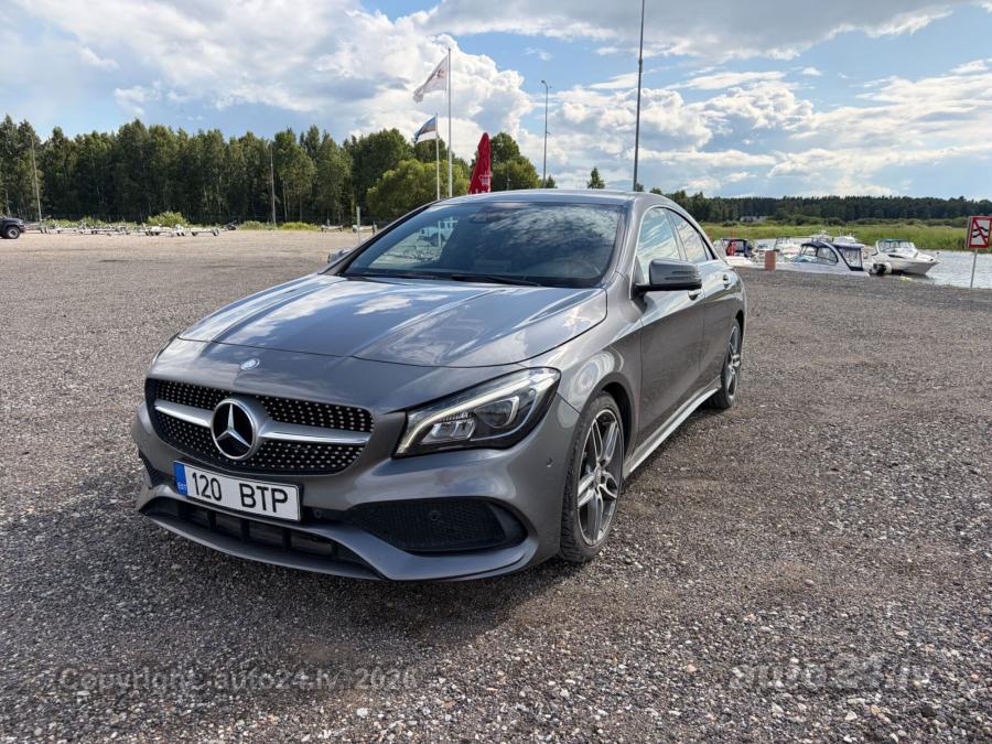 Pelēks Mercedes-Benz CLA-Class 2016 Tallina, ar dzinēja tilpumu 1.60 L un nobraukumu 175 tūkst. km par 14900 €, foto 1 vietnē AUTOMOTO.COM.LV