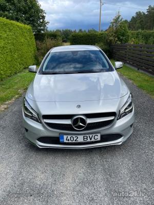 Pelēks Mercedes-Benz CLA-Class 2017 Tallina, ar dzinēja tilpumu 1.60 L un nobraukumu 75 tūkst. km par 19400 €, foto 3 vietnē AUTOMOTO.COM.LV
