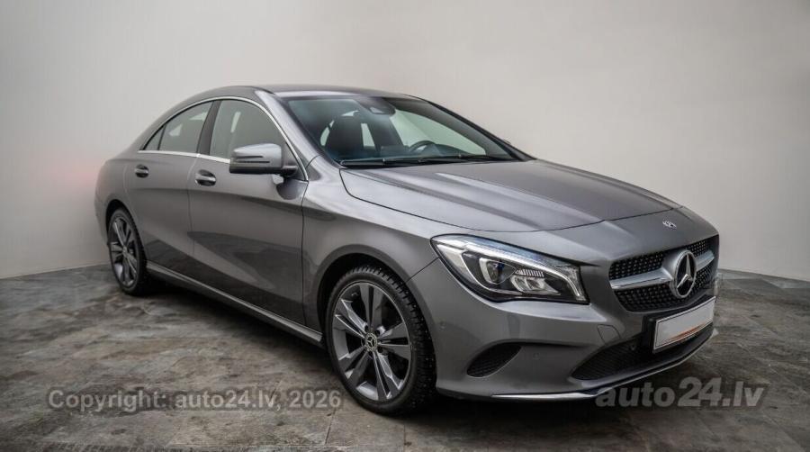 Pelēks Mercedes-Benz CLA-Class 2017 Tallina, ar dzinēja tilpumu 1.60 L un nobraukumu 104 tūkst. km par 17900 €, foto 1 vietnē AUTOMOTO.COM.LV
