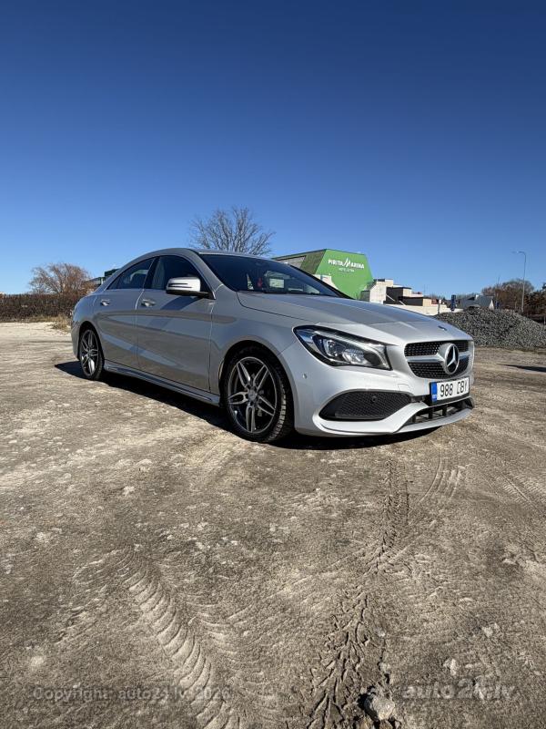 Pelēks Mercedes-Benz CLA-Class 2018 Tallina, ar dzinēja tilpumu 1.60 L un nobraukumu 0 tūkst. km par 17800 €, foto 2 vietnē AUTOMOTO.COM.LV