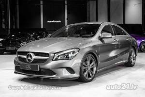 Pelēks Mercedes-Benz CLA-Class 2018 Rīga, ar dzinēja tilpumu 1.60 L un nobraukumu 95 tūkst. km par 17900 €, foto  vietnē AUTOMOTO.COM.LV