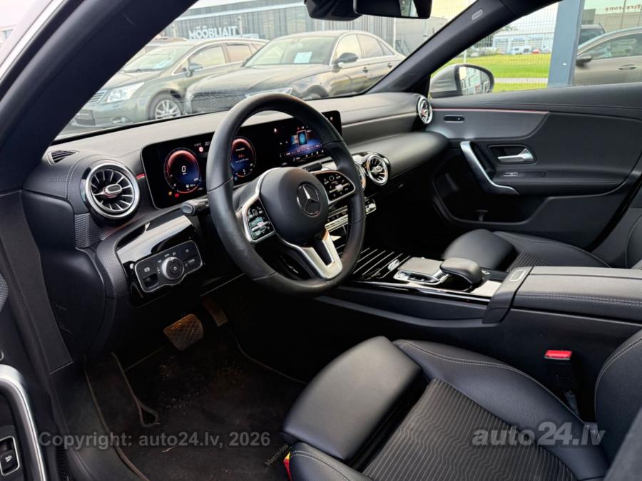 Grey Mercedes-Benz CLA-Class 2019 in Tallinn, with an engine capacity of 1.50 L and mileage of 119 thousand km for 22990 €, photo 6 on AUTOMOTO.COM.LV