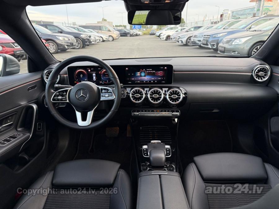 Grey Mercedes-Benz CLA-Class 2019 in Tallinn, with an engine capacity of 1.50 L and mileage of 119 thousand km for 22990 €, photo 8 on AUTOMOTO.COM.LV