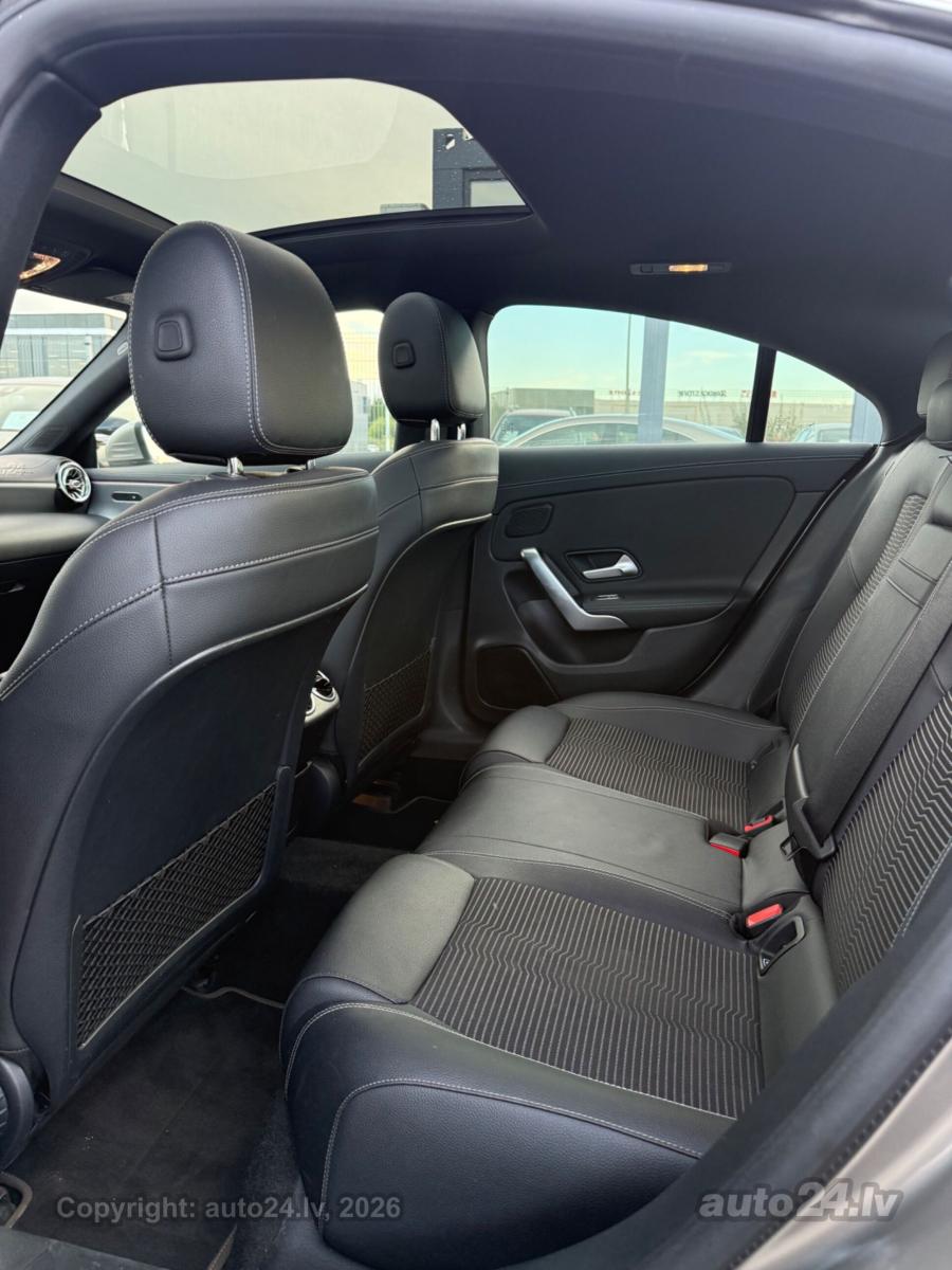 Grey Mercedes-Benz CLA-Class 2019 in Tallinn, with an engine capacity of 1.50 L and mileage of 119 thousand km for 22990 €, photo 11 on AUTOMOTO.COM.LV