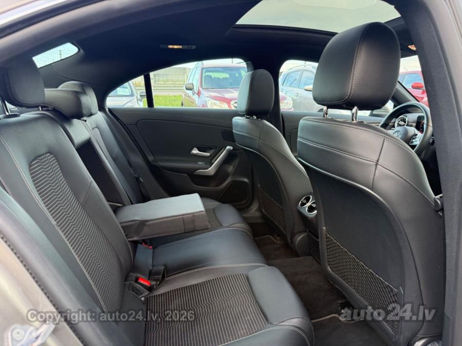 Grey Mercedes-Benz CLA-Class 2019 in Tallinn, with an engine capacity of 1.50 L and mileage of 119 thousand km for 22990 €, photo 12 on AUTOMOTO.COM.LV