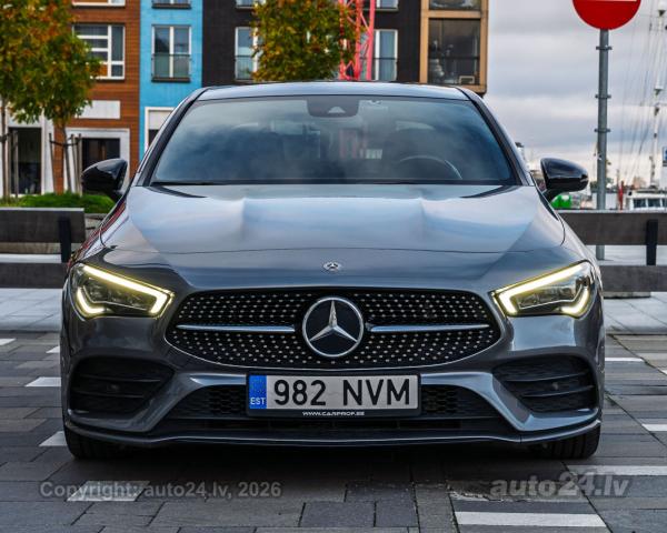 Pelēks Mercedes-Benz CLA-Class 2020 Tallina, ar dzinēja tilpumu 1.30 L un nobraukumu 99 tūkst. km par 27900 €, foto 3 vietnē AUTOMOTO.COM.LV