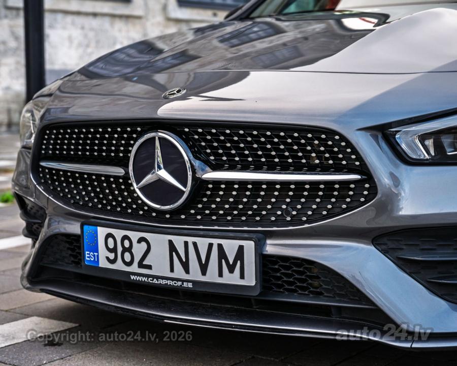 Pelēks Mercedes-Benz CLA-Class 2020 Tallina, ar dzinēja tilpumu 1.30 L un nobraukumu 99 tūkst. km par 27900 €, foto 18 vietnē AUTOMOTO.COM.LV