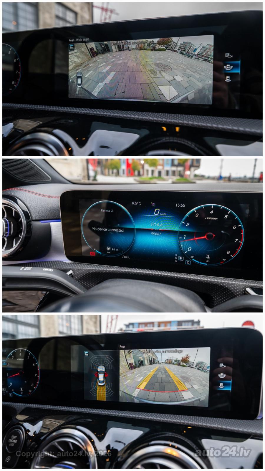 Pelēks Mercedes-Benz CLA-Class 2020 Tallina, ar dzinēja tilpumu 1.30 L un nobraukumu 99 tūkst. km par 27900 €, foto 24 vietnē AUTOMOTO.COM.LV