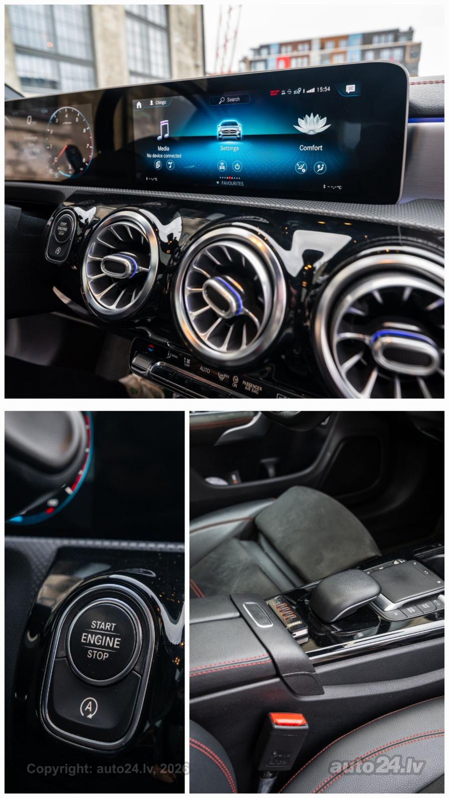 Pelēks Mercedes-Benz CLA-Class 2020 Tallina, ar dzinēja tilpumu 1.30 L un nobraukumu 99 tūkst. km par 27900 €, foto 26 vietnē AUTOMOTO.COM.LV