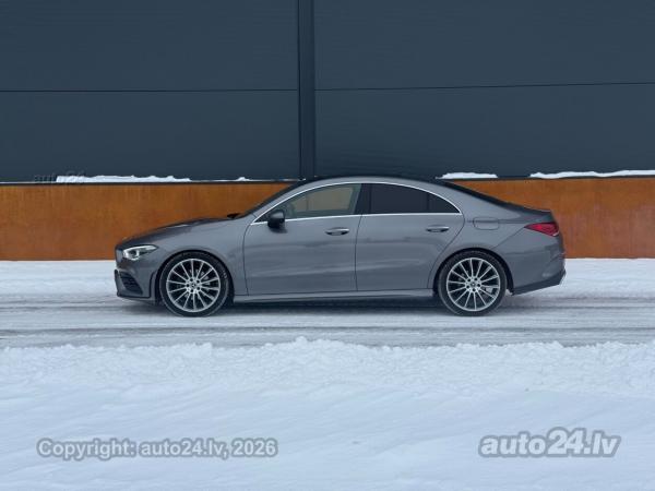 Grey Mercedes-Benz CLA-Class 2021 in Tallinn, with an engine capacity of 1.30 L and mileage of 59 thousand km for 27900 €, photo 5 on AUTOMOTO.COM.LV