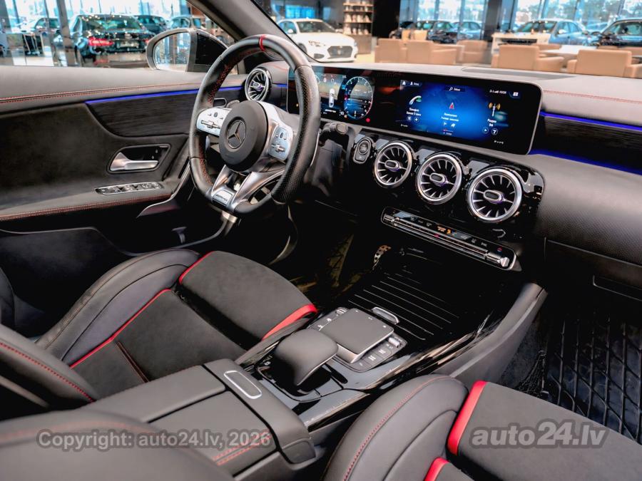 Pelēks Mercedes-Benz CLA-Class 2021 Tallina, ar dzinēja tilpumu 2.00 L un nobraukumu 123 tūkst. km par 35900 €, foto 7 vietnē AUTOMOTO.COM.LV