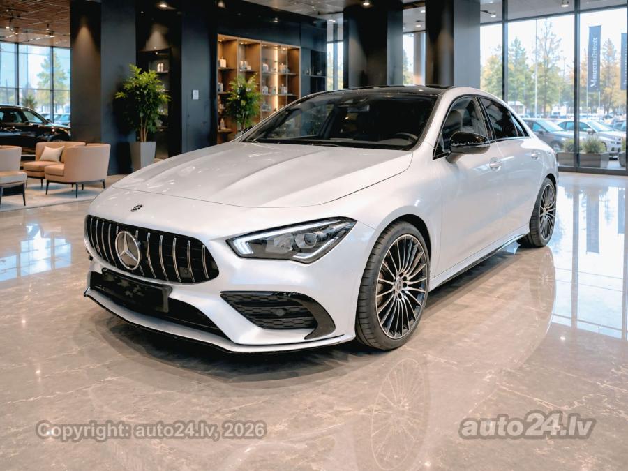 Pelēks Mercedes-Benz CLA-Class 2021 Tallina, ar dzinēja tilpumu 2.00 L un nobraukumu 123 tūkst. km par 35900 €, foto 10 vietnē AUTOMOTO.COM.LV