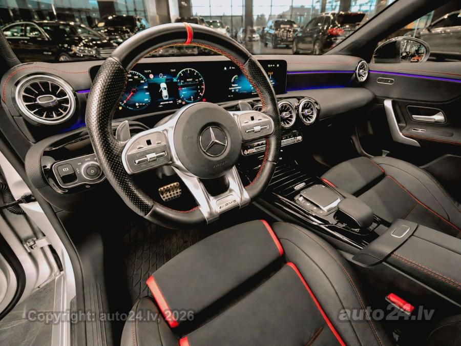 Pelēks Mercedes-Benz CLA-Class 2021 Tallina, ar dzinēja tilpumu 2.00 L un nobraukumu 123 tūkst. km par 35900 €, foto 13 vietnē AUTOMOTO.COM.LV