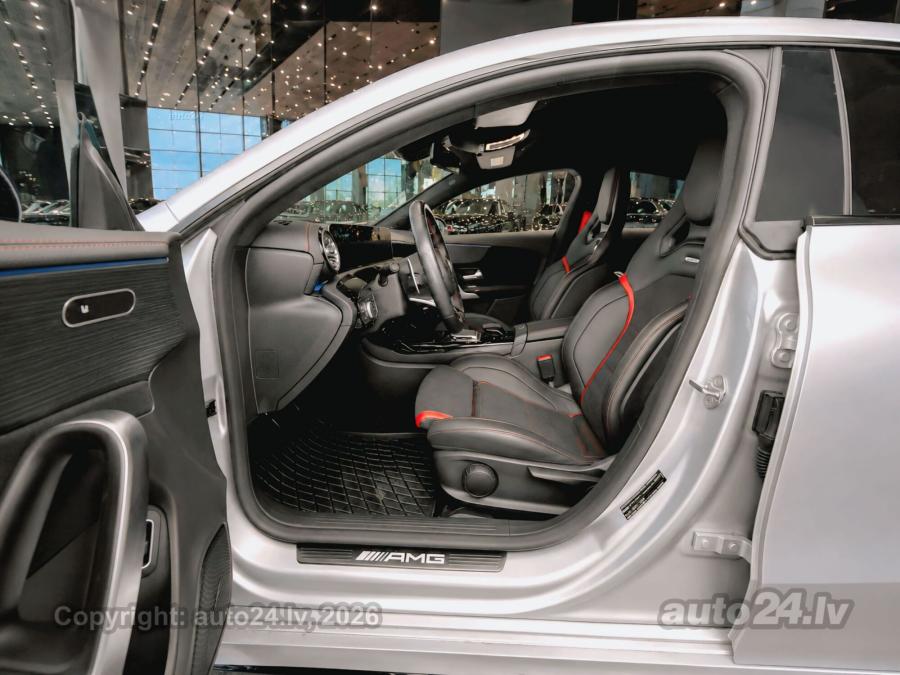Pelēks Mercedes-Benz CLA-Class 2021 Tallina, ar dzinēja tilpumu 2.00 L un nobraukumu 123 tūkst. km par 35900 €, foto 15 vietnē AUTOMOTO.COM.LV