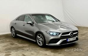 Pelēks Mercedes-Benz CLA-Class 2022 Tallina, ar dzinēja tilpumu 1.30 L un nobraukumu 34 tūkst. km par 31990 €, foto  vietnē AUTOMOTO.COM.LV