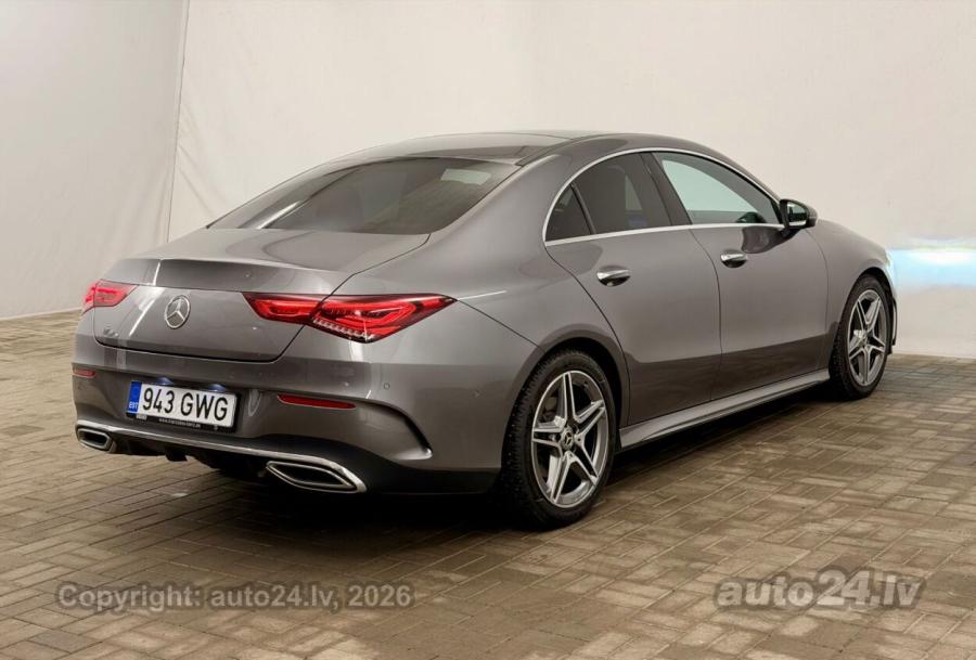 Pelēks Mercedes-Benz CLA-Class 2022 Tallina, ar dzinēja tilpumu 1.30 L un nobraukumu 34 tūkst. km par 31990 €, foto 4 vietnē AUTOMOTO.COM.LV