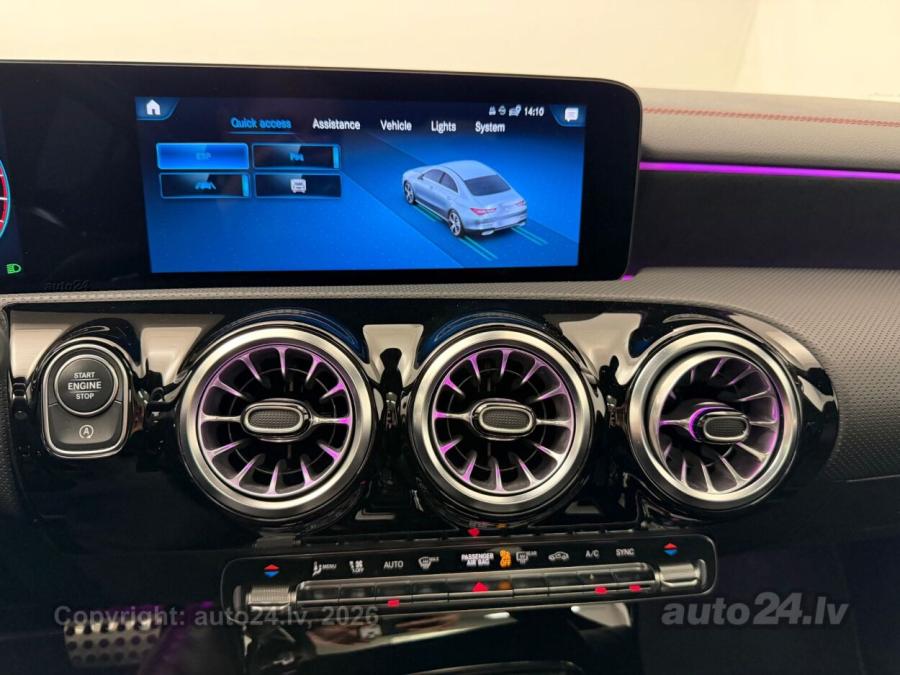 Pelēks Mercedes-Benz CLA-Class 2022 Tallina, ar dzinēja tilpumu 1.30 L un nobraukumu 34 tūkst. km par 31990 €, foto 17 vietnē AUTOMOTO.COM.LV