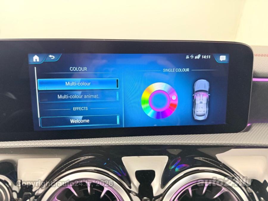Pelēks Mercedes-Benz CLA-Class 2022 Tallina, ar dzinēja tilpumu 1.30 L un nobraukumu 34 tūkst. km par 31990 €, foto 19 vietnē AUTOMOTO.COM.LV