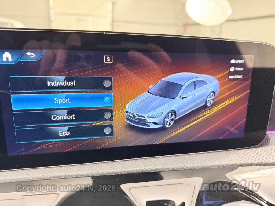 Pelēks Mercedes-Benz CLA-Class 2022 Tallina, ar dzinēja tilpumu 1.30 L un nobraukumu 34 tūkst. km par 31990 €, foto 23 vietnē AUTOMOTO.COM.LV