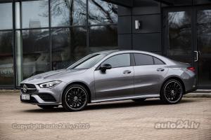 Grey Mercedes-Benz CLA-Class 2022 in Riga, with an engine capacity of 2.00 L and mileage of 75 thousand km for 29990 €, photo 3 on AUTOMOTO.COM.LV