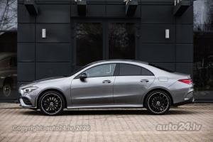 Grey Mercedes-Benz CLA-Class 2022 in Riga, with an engine capacity of 2.00 L and mileage of 75 thousand km for 29990 €, photo 5 on AUTOMOTO.COM.LV