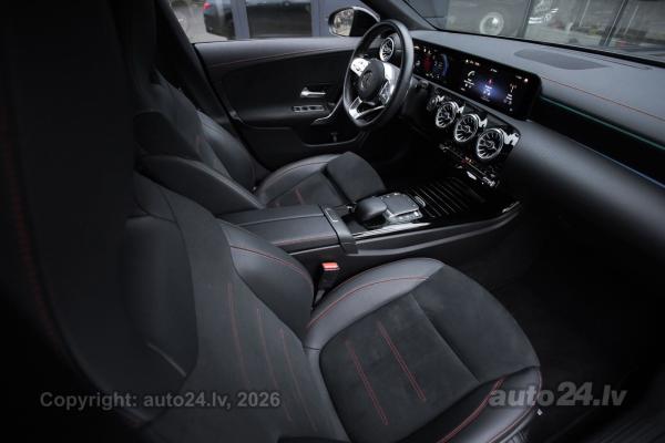 Grey Mercedes-Benz CLA-Class 2022 in Riga, with an engine capacity of 2.00 L and mileage of 75 thousand km for 29990 €, photo 6 on AUTOMOTO.COM.LV