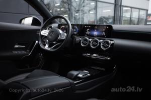 Grey Mercedes-Benz CLA-Class 2022 in Riga, with an engine capacity of 2.00 L and mileage of 75 thousand km for 29990 €, photo 8 on AUTOMOTO.COM.LV