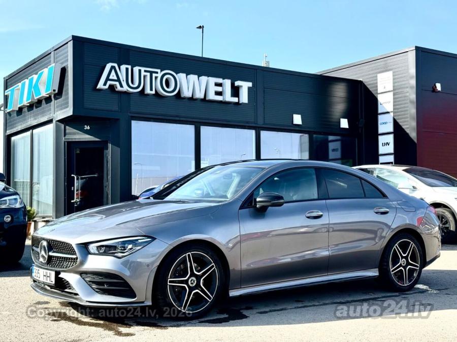 Pelēks Mercedes-Benz CLA-Class 2023 Tallina, ar dzinēja tilpumu 2.00 L un nobraukumu 61 tūkst. km par 32950 €, foto 3 vietnē AUTOMOTO.COM.LV