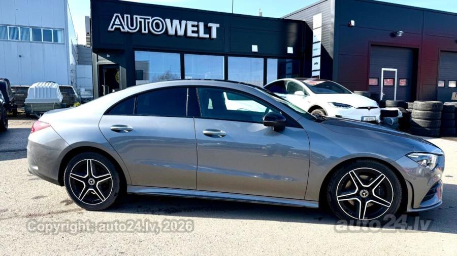 Pelēks Mercedes-Benz CLA-Class 2023 Tallina, ar dzinēja tilpumu 2.00 L un nobraukumu 61 tūkst. km par 32950 €, foto 6 vietnē AUTOMOTO.COM.LV