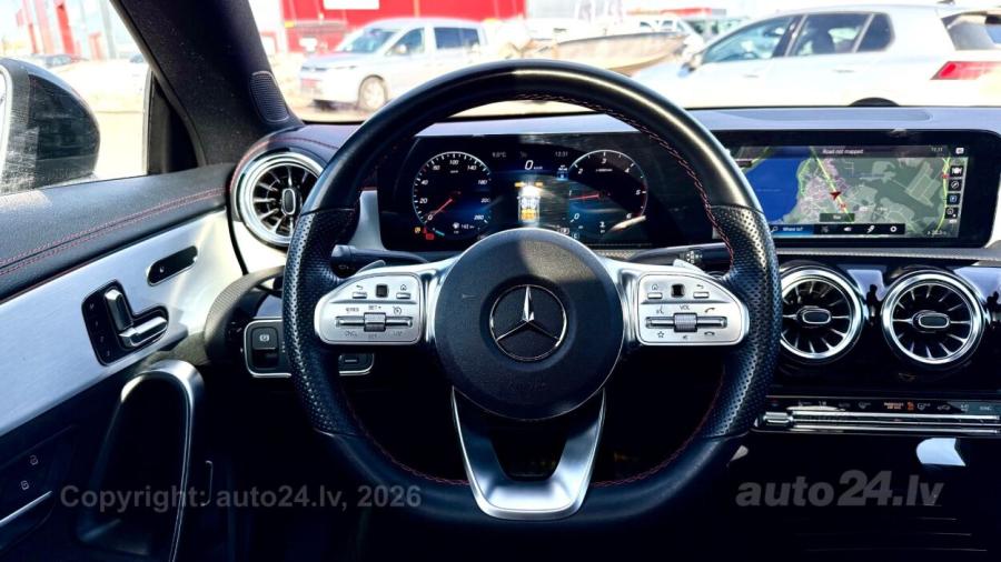 Pelēks Mercedes-Benz CLA-Class 2023 Tallina, ar dzinēja tilpumu 2.00 L un nobraukumu 61 tūkst. km par 32950 €, foto 12 vietnē AUTOMOTO.COM.LV