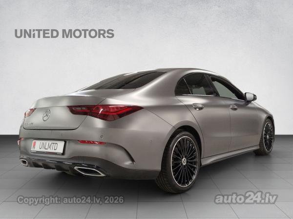 Pelēks Mercedes-Benz CLA-Class 2025 Tallina, ar dzinēja tilpumu 0.00 L un nobraukumu 16 tūkst. km par 38990 €, foto 2 vietnē AUTOMOTO.COM.LV