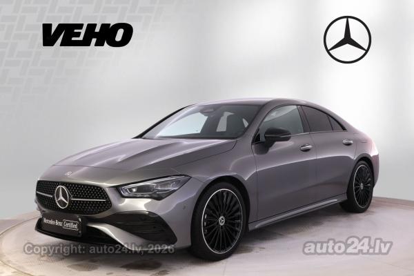 Pelēks Mercedes-Benz CLA-Class 2025 Tallina, ar dzinēja tilpumu 1.30 L un nobraukumu 36 tūkst. km par 41900 €, foto 1 vietnē AUTOMOTO.COM.LV