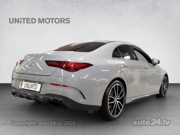 Pelēks Mercedes-Benz CLA-Class 2026 Tallina, ar dzinēja tilpumu 0.00 L un nobraukumu 6 tūkst. km par 41990 €, foto 2 vietnē AUTOMOTO.COM.LV
