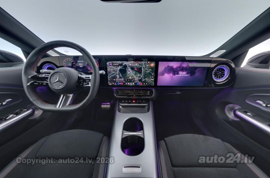 Pelēks Mercedes-Benz CLA-Class 2026 Tallina, ar dzinēja tilpumu 1.50 L un nobraukumu 9 tūkst. km par 59900 €, foto 12 vietnē AUTOMOTO.COM.LV