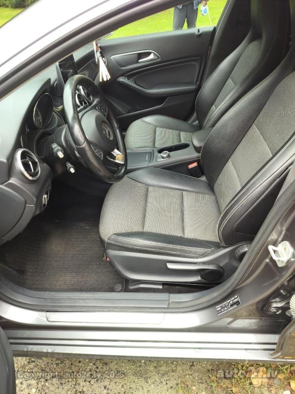 Grey Mercedes-Benz CLA-Class 2016 in Tallinn, with an engine capacity of 2.10 L and mileage of 0 thousand km for 6900 €, photo 9 on AUTOMOTO.COM.LV