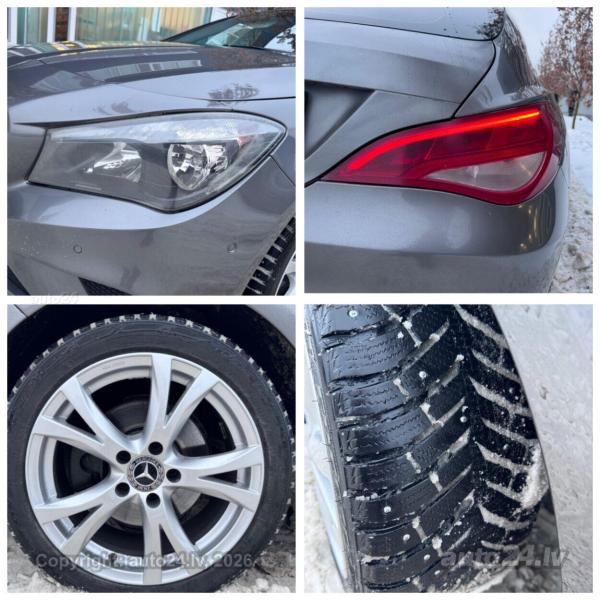 Grey Mercedes-Benz CLA-Class 2016 in Tallinn, with an engine capacity of 2.20 L and mileage of 0 thousand km for 7450 €, photo 8 on AUTOMOTO.COM.LV