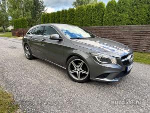 Grey Mercedes-Benz CLA-Class 2016 in Parnu, with an engine capacity of 1.60 L and mileage of 198 thousand km for 13699 €, photo  on AUTOMOTO.COM.LV