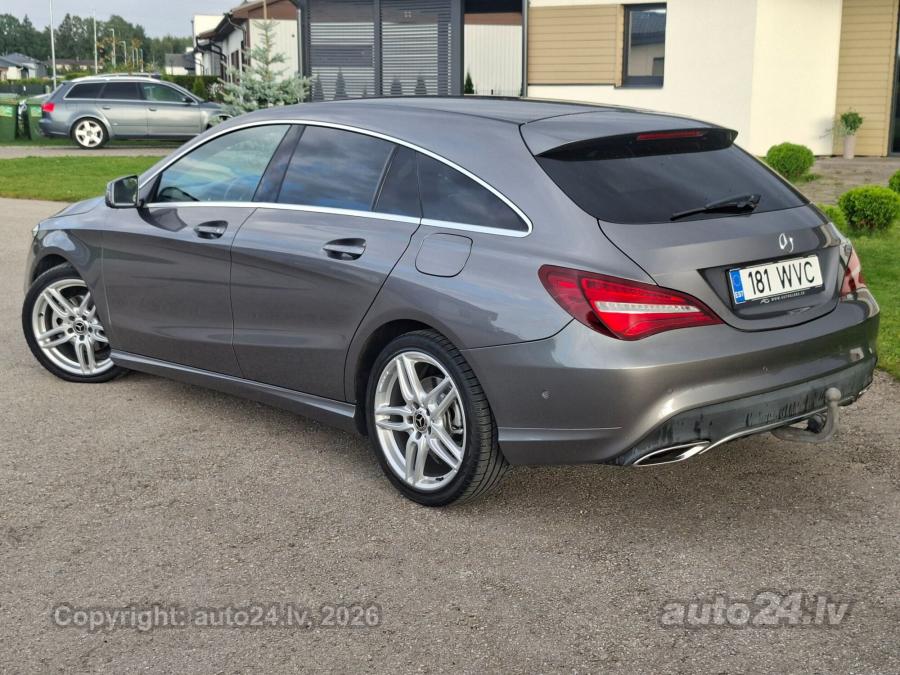 Grey Mercedes-Benz CLA-Class 2018 in Tartu, with an engine capacity of 1.60 L and mileage of 158 thousand km for 15499 €, photo 4 on AUTOMOTO.COM.LV