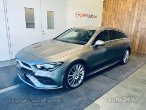Pelēks Mercedes-Benz CLA-Class 2019 Pērnava, ar dzinēja tilpumu 1.30 L un nobraukumu 77 tūkst. km par 23900 €, foto  vietnē AUTOMOTO.COM.LV