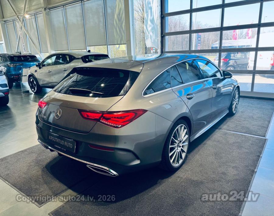 Pelēks Mercedes-Benz CLA-Class 2019 Pērnava, ar dzinēja tilpumu 1.30 L un nobraukumu 77 tūkst. km par 23900 €, foto 3 vietnē AUTOMOTO.COM.LV