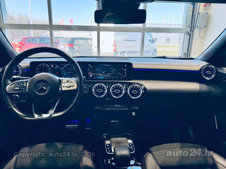 Pelēks Mercedes-Benz CLA-Class 2019 Pērnava, ar dzinēja tilpumu 1.30 L un nobraukumu 77 tūkst. km par 23900 €, foto 7 vietnē AUTOMOTO.COM.LV