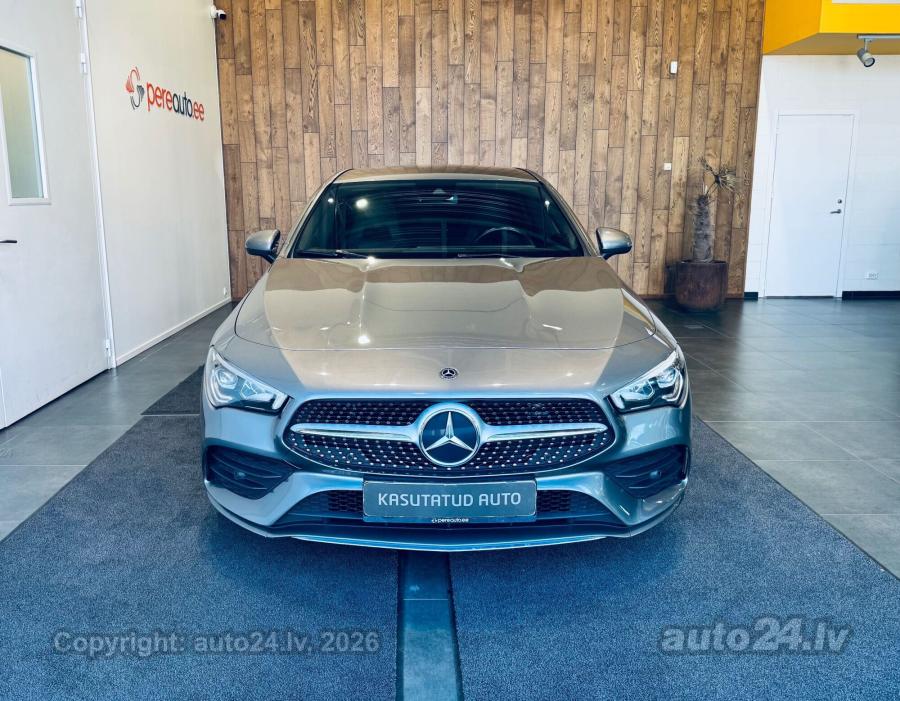 Pelēks Mercedes-Benz CLA-Class 2019 Pērnava, ar dzinēja tilpumu 1.30 L un nobraukumu 77 tūkst. km par 23900 €, foto 10 vietnē AUTOMOTO.COM.LV