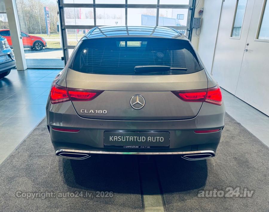 Pelēks Mercedes-Benz CLA-Class 2019 Pērnava, ar dzinēja tilpumu 1.30 L un nobraukumu 77 tūkst. km par 23900 €, foto 14 vietnē AUTOMOTO.COM.LV