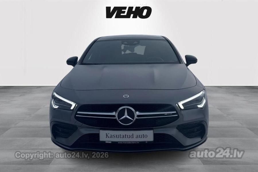 Grey Mercedes-Benz CLA-Class 2021 in Parnu, with an engine capacity of 2.00 L and mileage of 122 thousand km for 34900 €, photo 5 on AUTOMOTO.COM.LV