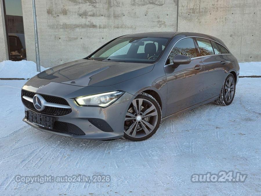 Grey Mercedes-Benz CLA-Class 2021 in Viljandi, with an engine capacity of 1.50 L and mileage of 221 thousand km for 16500 €, photo 2 on AUTOMOTO.COM.LV